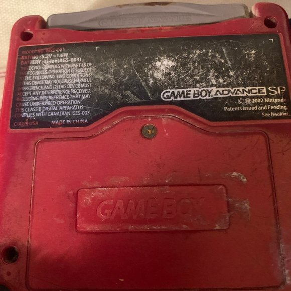 Nintendo | Other | Genuine Nintendo Gameboy Sp Groudon Edition | Poshmark
